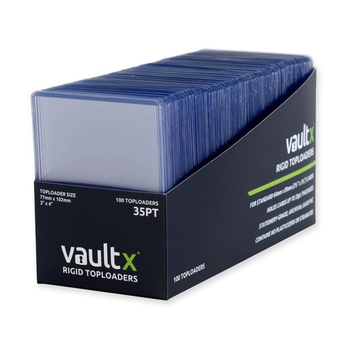 Vault X Toploaders 35pt, Trading Cards, Premium Extra Thick, 3" x 4 ...