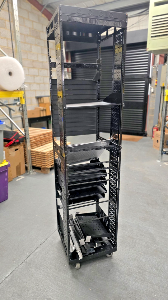 45Uh Open Frame Server Rack Free Standing Wall Mount IT | eBay UK