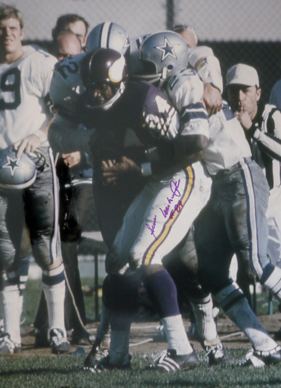 Autographed Gene Washington 16x20 Minnesota Vikings Photo with COA | eBay