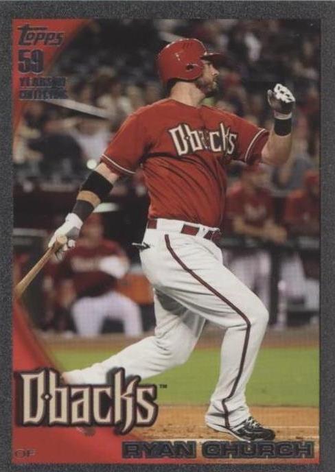 2010 Topps Update Series - Ryan Church #US-74 Black /59 for sale online ...