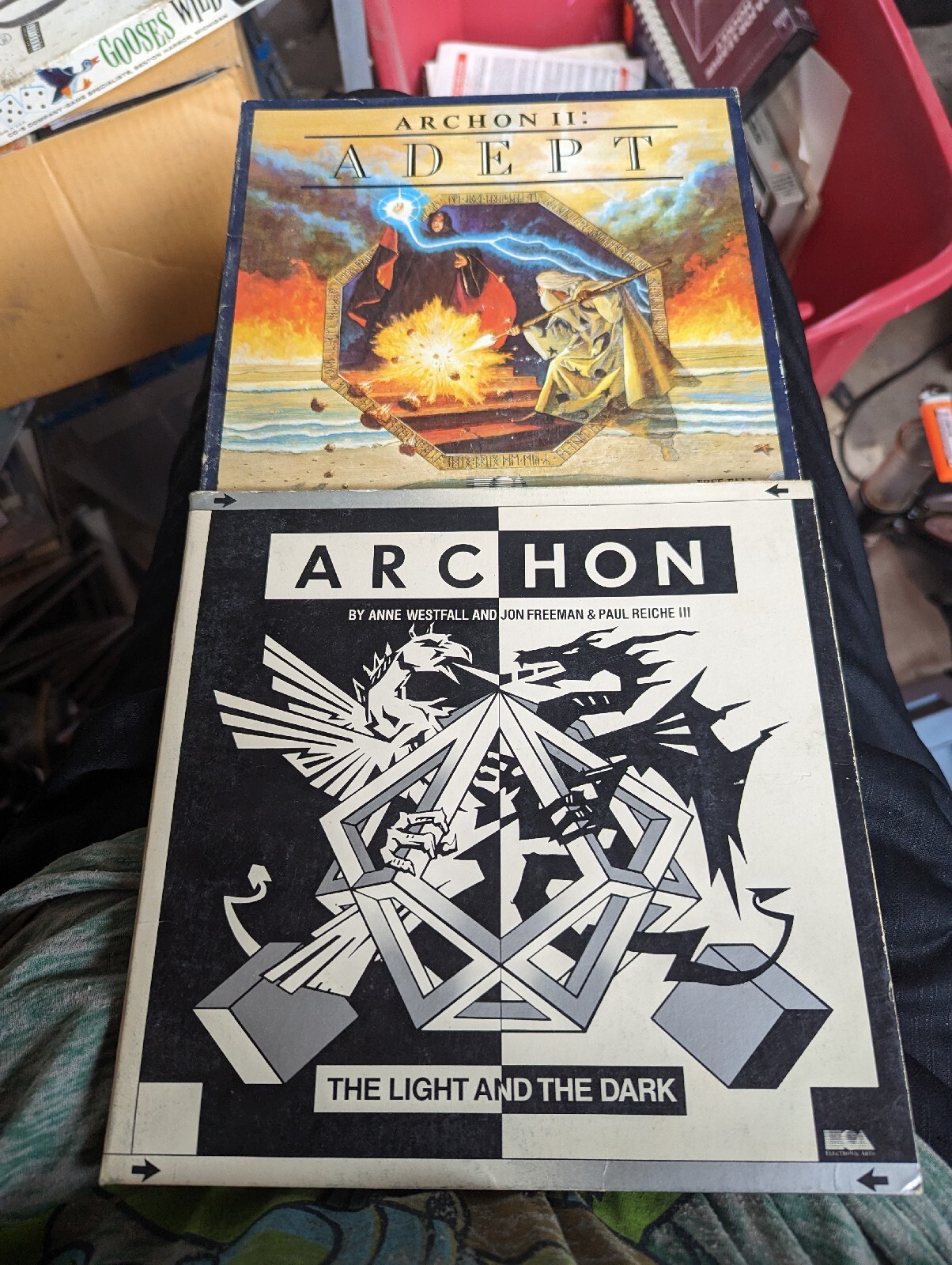 Archon 1 & 2 Bundle - Atari 400/800/1200 Complete 1984 Solid Copies ...