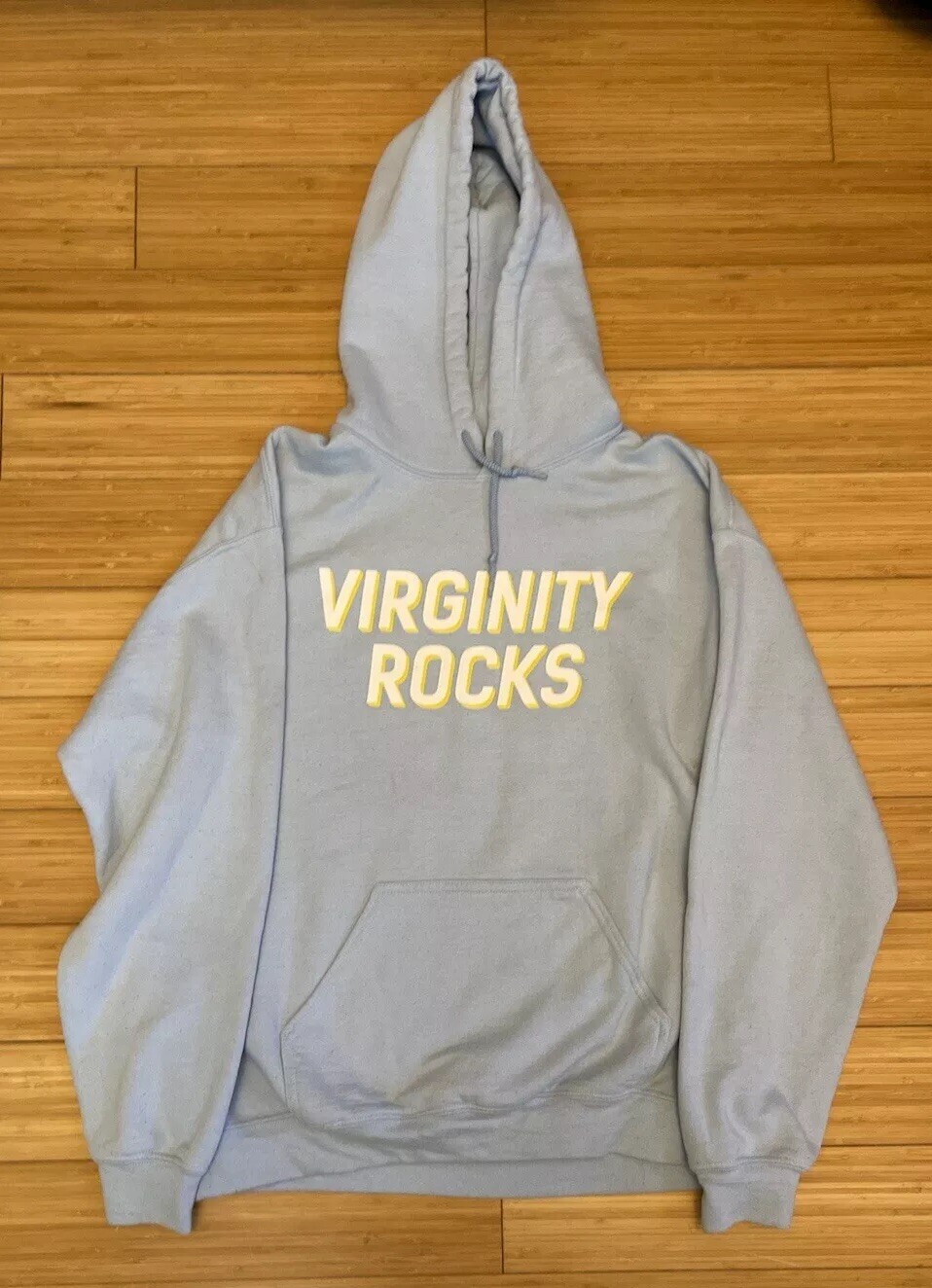 Danny Duncan Virginity Rocks Hoodie Adult Medium Sky Blue Pullover ...