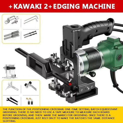 Woodworking Invisible Parts Two-In-One Slotting Artifact Mold Trimming ...
