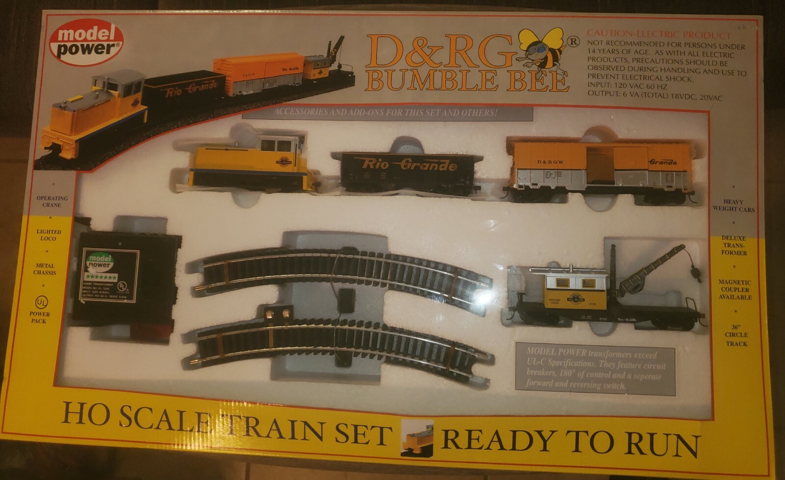 Electric Ho Scale Ready To Run Train Set | eBay