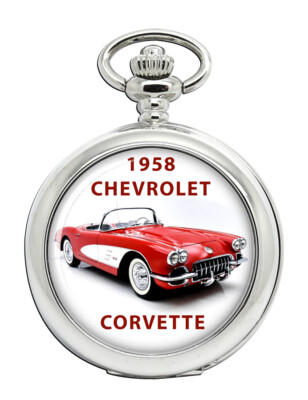 1958 Corvette Car Pocket Watch | eBay