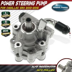 Power Steering Pump w/o Pulley for Cadillac SRX V6 3.0L 3.6L 2010-2016 ...