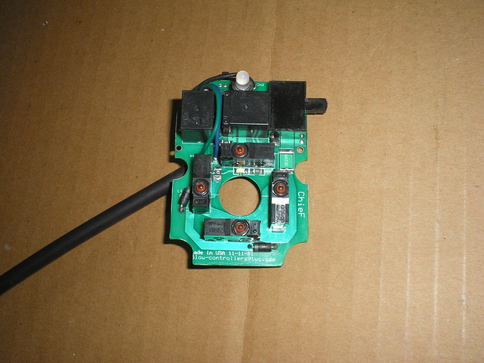 ChieF JOYSTICK snow plow controller for Fisher Western 6 pin plug 56369 ...