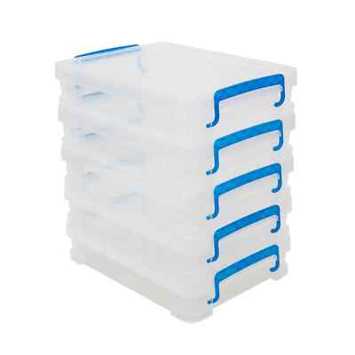 Super Stacker, Document Boxes, Clear, 5 Pack | eBay