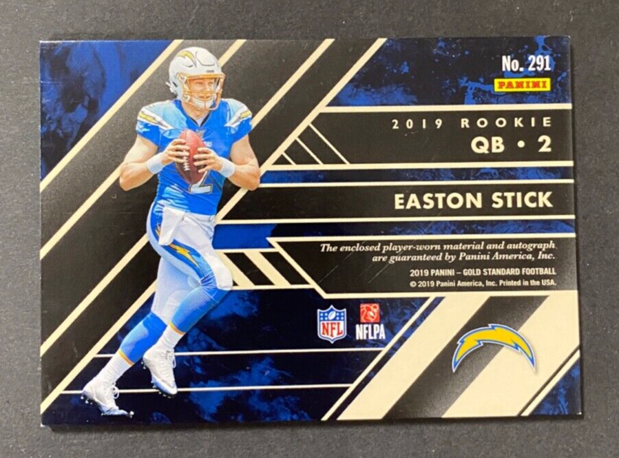 2018 PANINI GOLD STANDARD EASTON STICK AUTO PATCH RC 46/49 SAN DIEGO ...