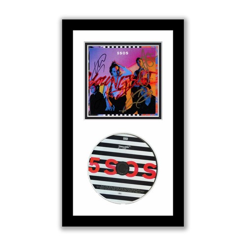 5SOS Autographed Signed Framed CD Youngblood ACOA | eBay