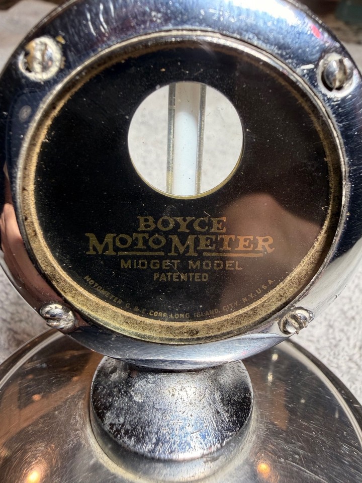 Vintage Ford Model A Boyce MotoMeter Temp Gauge Radiator Cap | eBay