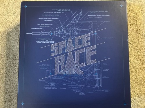 Space Race board game, Deluxe Kickstarter Ed. w/ Cold War, Rockets exp ...
