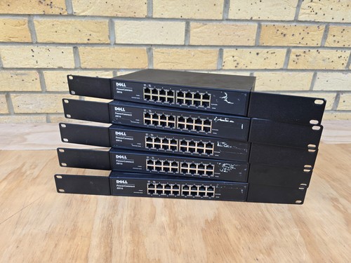 5x Dell Powerconnect 2816 Rackmount Gigabit Ethernet Managed Switch ...
