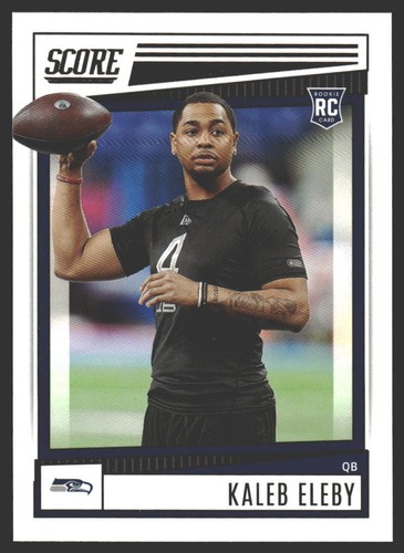 Kaleb Eleby #313 2022 Score Seattle Seahawks RC Rookie | eBay