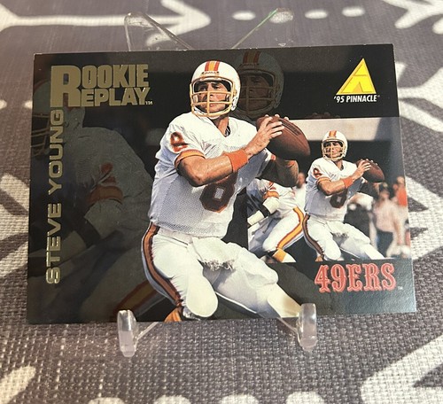 1995 Pinnacle #8 Steve Young ROOKIE REPLAY Insert | eBay