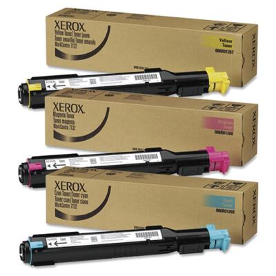 Xerox 006R01269, 006R01268, 006R01267 Standard Yield Toner Set Colors ...