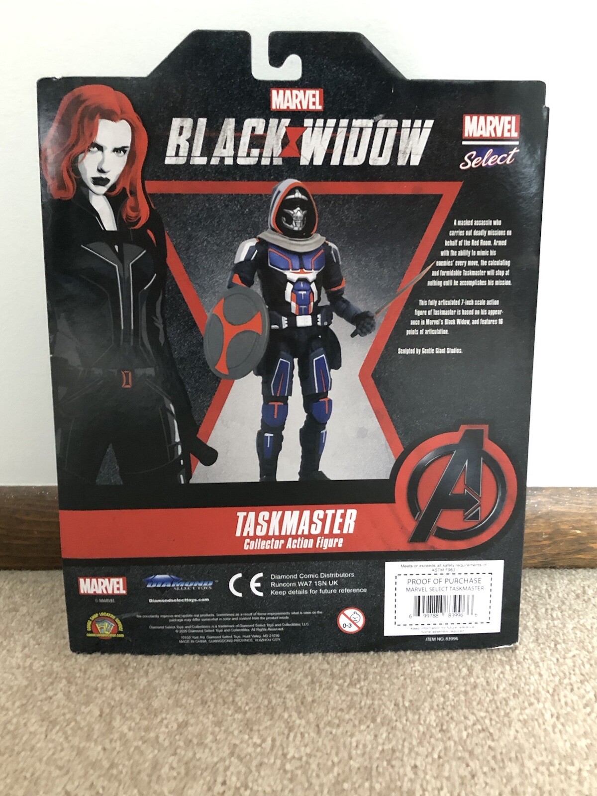 Taskmaster [Black Widow] - Marvel Select Collector Figure - Diamond Select 2020 | eBay