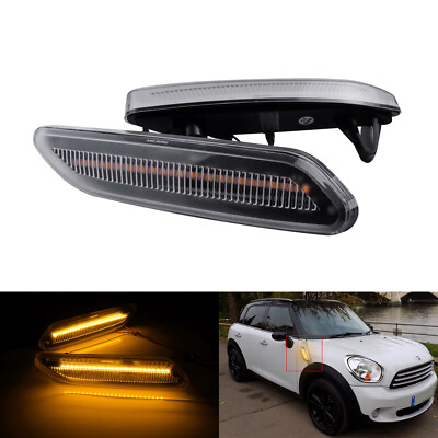 LED Side Repeater Marker Indicator Light Lamp For Mini Countryman R60 ...