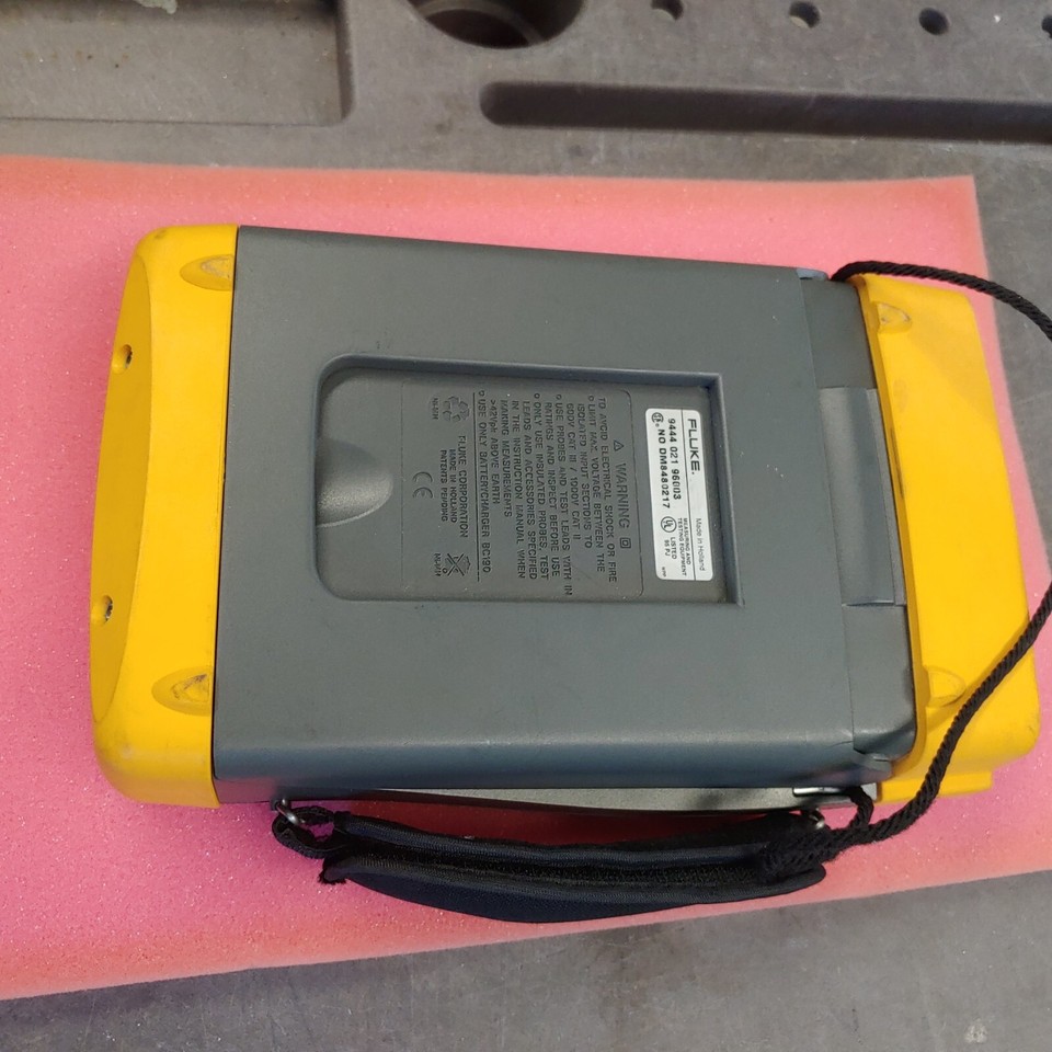 Fluke 225C ScopeMeter Handheld Oscilloscope w/ OPT: Bushealth | eBay