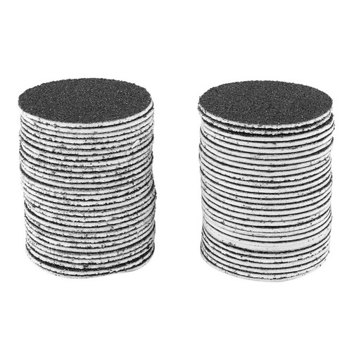 1 Box (60pcs) Replacement Sandpaper Disk Discs (Extra Coarse 80 Grit ...