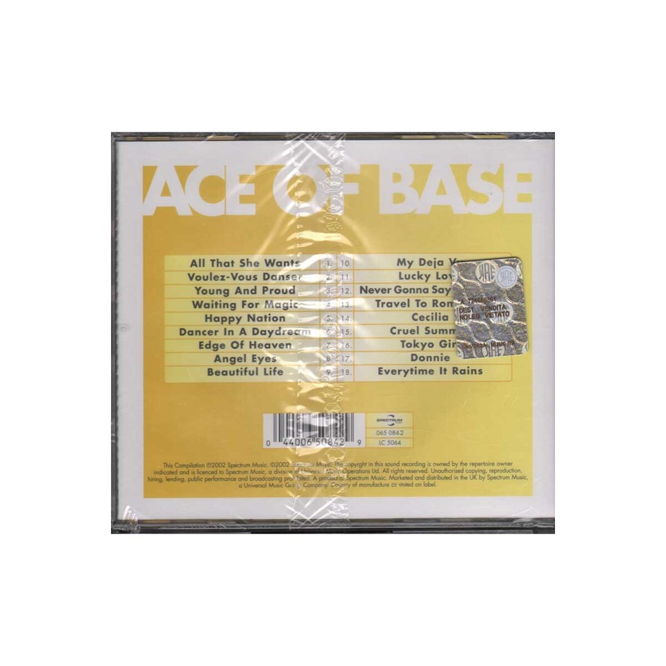 Ace Of Base CD The Collection / Spectrum Music 065 084-2 Sealed | eBay