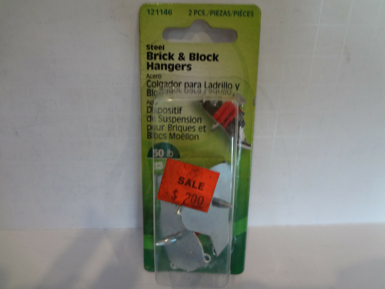 Anchor Wire Steel Brick & Block Hangers (2 pcs) | eBay