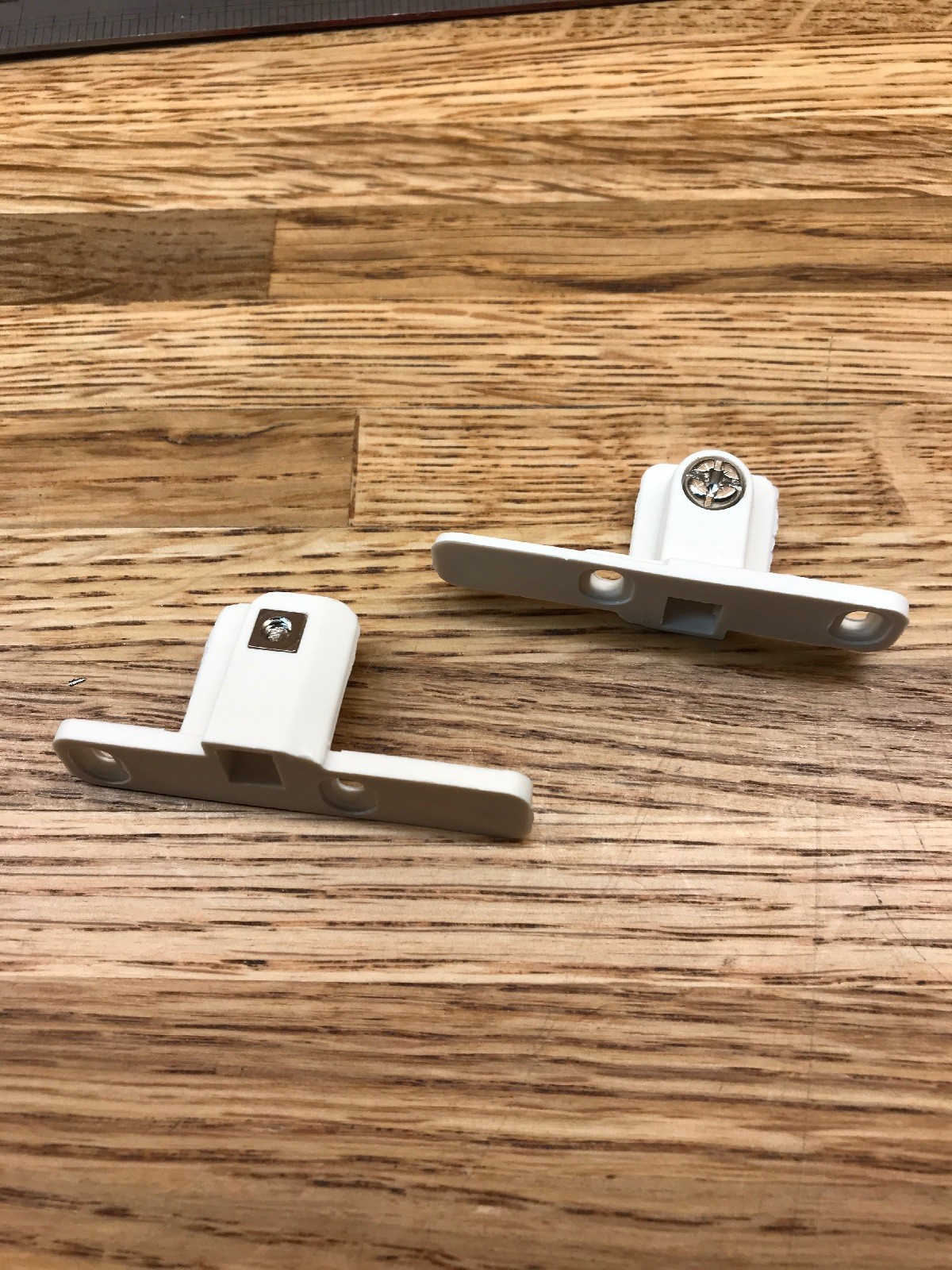(1) Pair Indaux SUPRA 54 (IVORY) Drawer Front Fixing Brackets | eBay