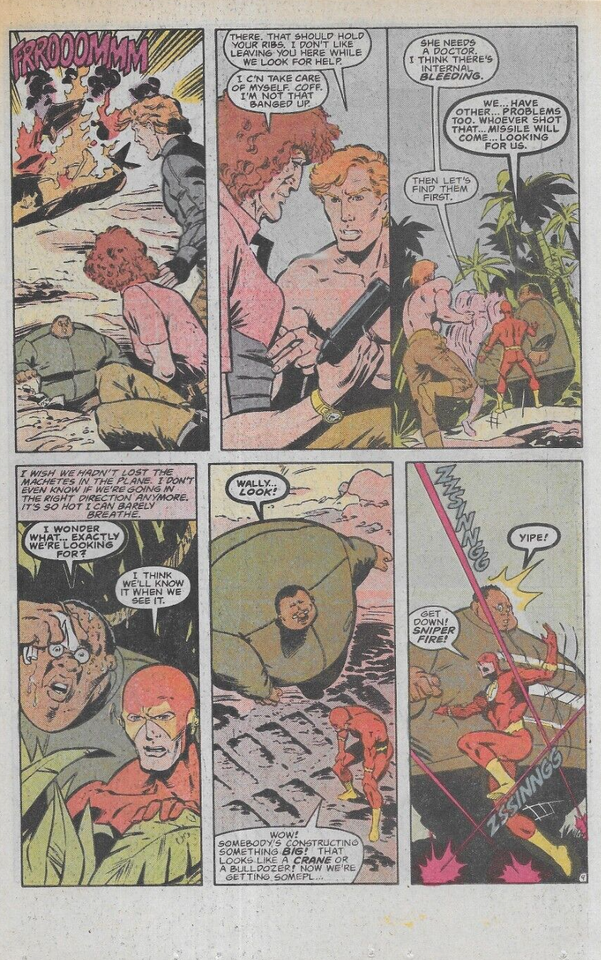 Flash Comic 21 Copper Age First Print 1989 Messner Loebs Lorocque ...