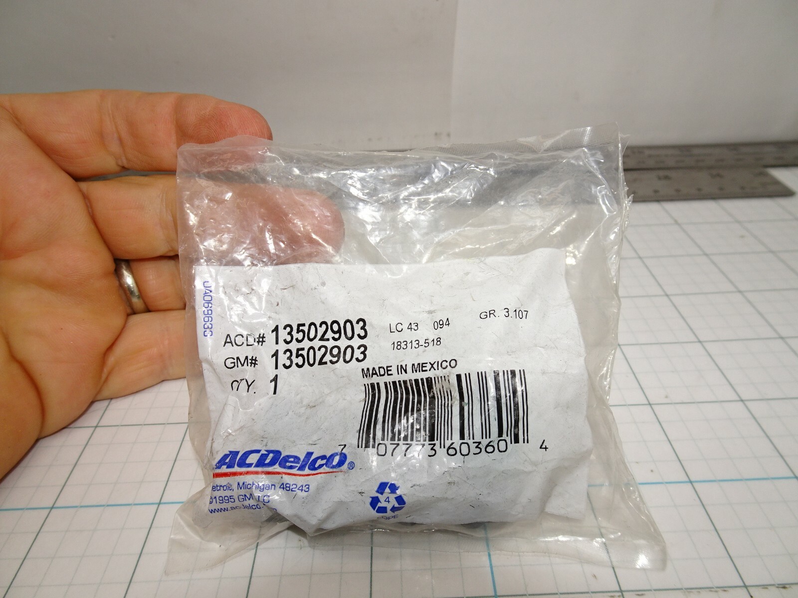 GM 13502903 Fuel Tank Pressure Sensor Factory Sealed OEM NOS General ...