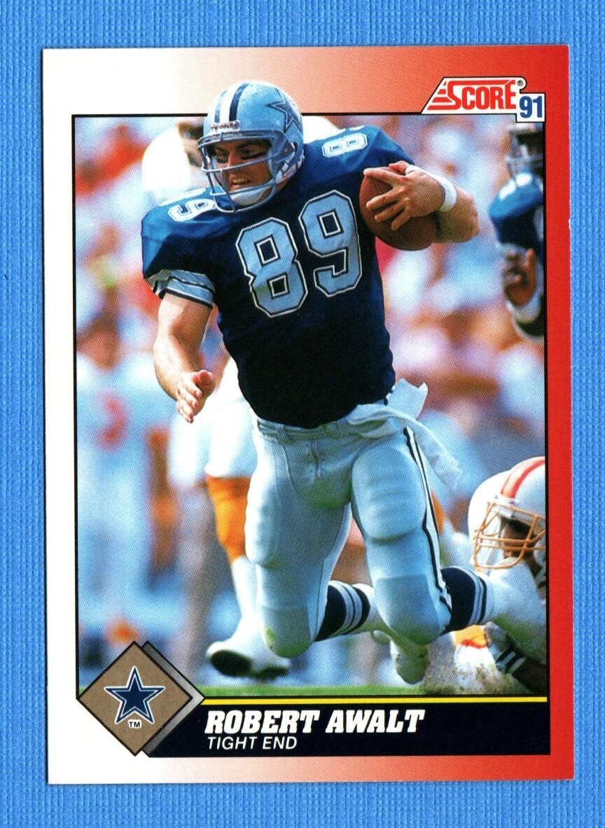 1991 Score #189 Robert Awalt Cowboys | eBay