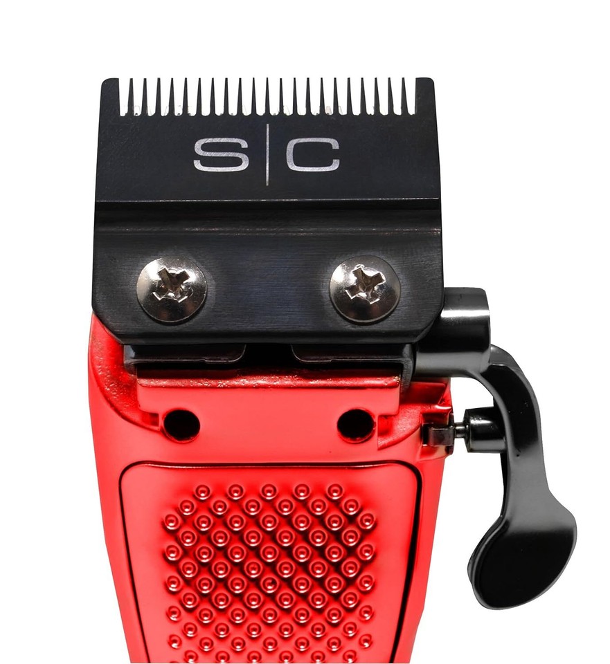STYLECRAFT Apex Motor Modular Metal Hair Clipper - RED #SC602 + Free ...