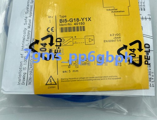 1 PCS NEW IN BOX TURCK Explosion-proof proximity switch BI5-G18-Y1X | eBay