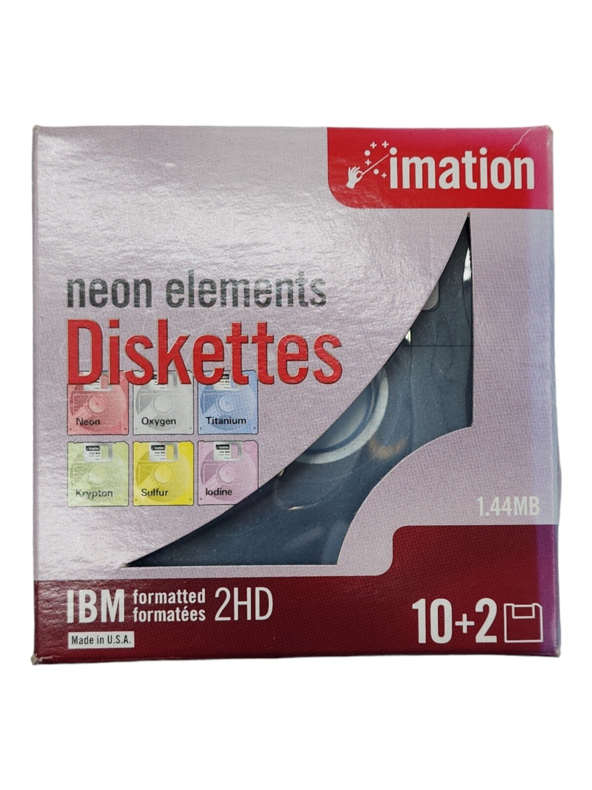Imation Neon Elements 2HD IBM Formatted HD Diskettes 3.5" 1.44 MB | eBay
