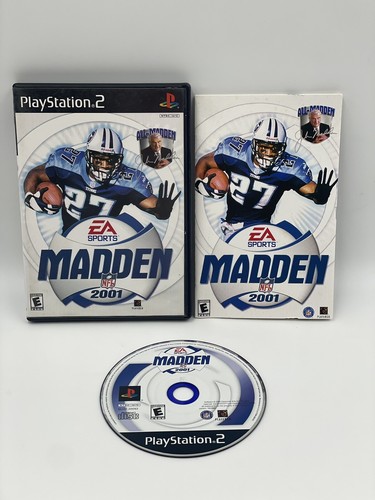 Madden NFL 2001 (Sony PlayStation 2, 2000) PS2 CIB Complete W Manual ...