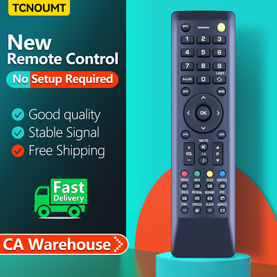 New For HANNspree TV Remote Control HSG1075 HSG1141 HSG1114 HSG1076 ...