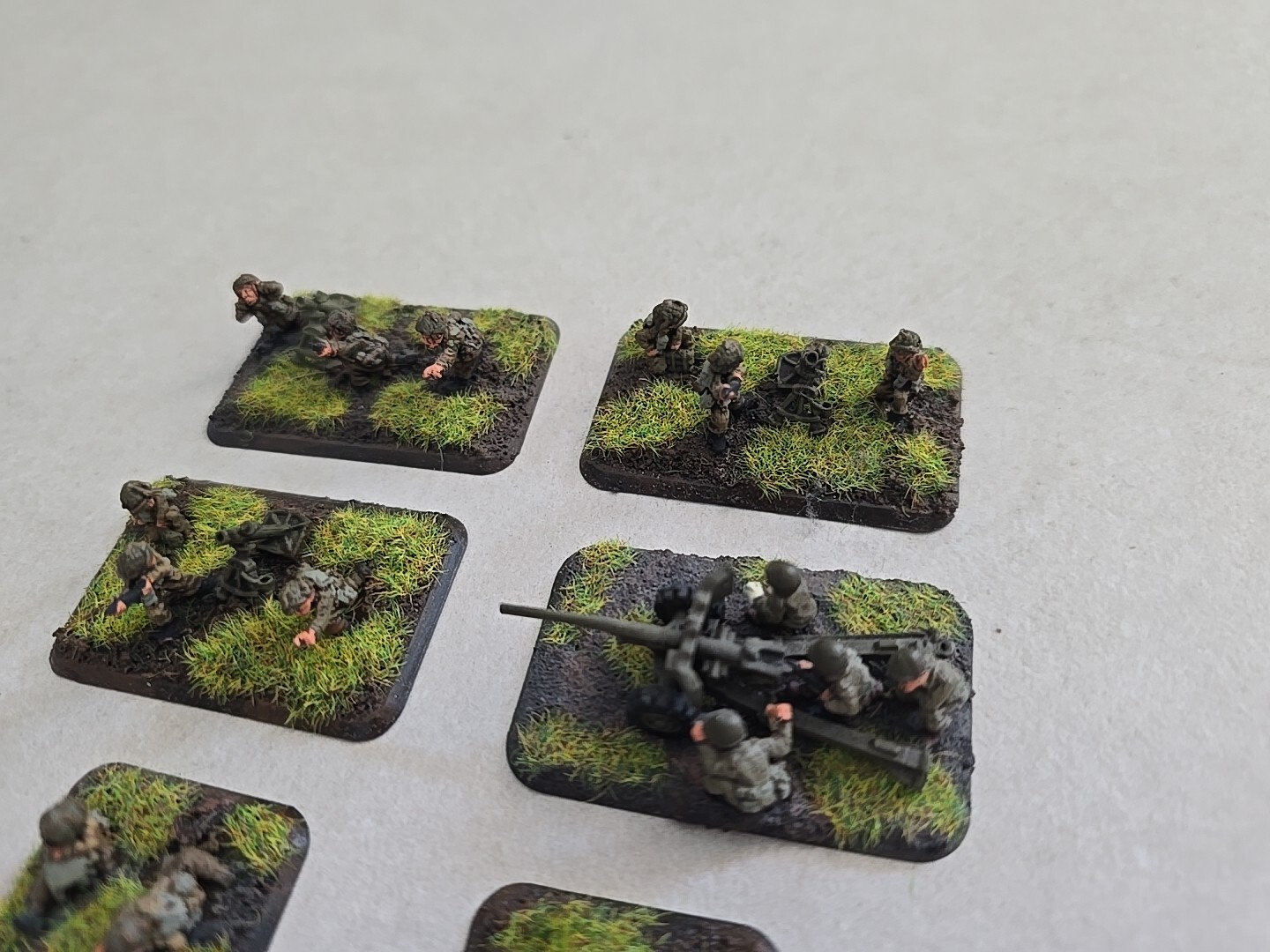 Lot of 9 Flames of War USA Platoon Painted FOW Battlegroup 15mm | eBay