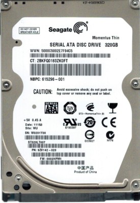 Seagate ST320LT007 P/N: 9ZV142-020 F/W: 0002HPM1 320GB WU W020 | eBay