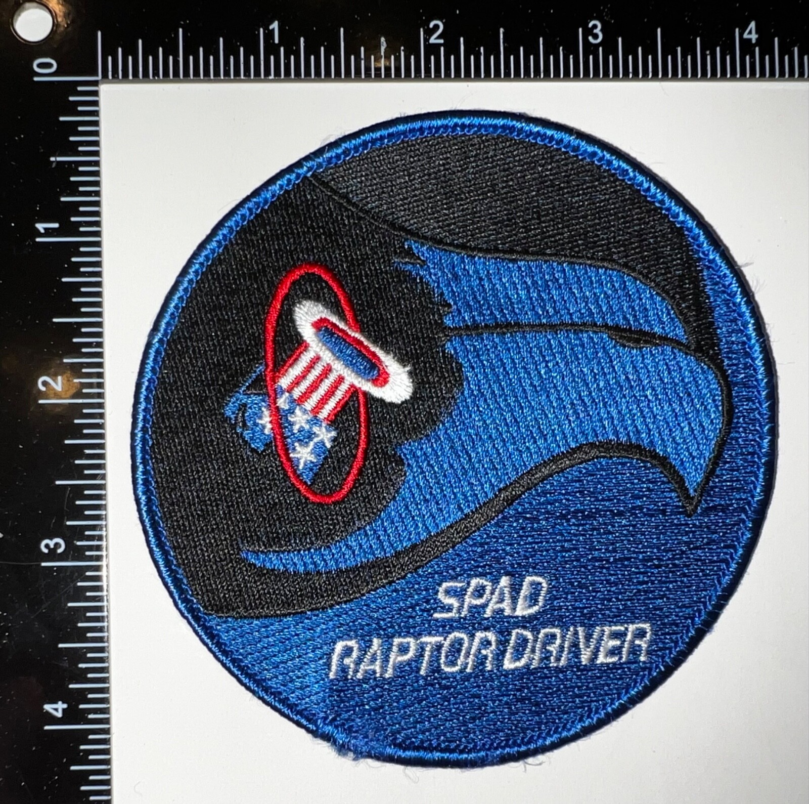 USAF US Air Force F-22 Spad Raptor Driver 94th Fighter Squadron Patch ...