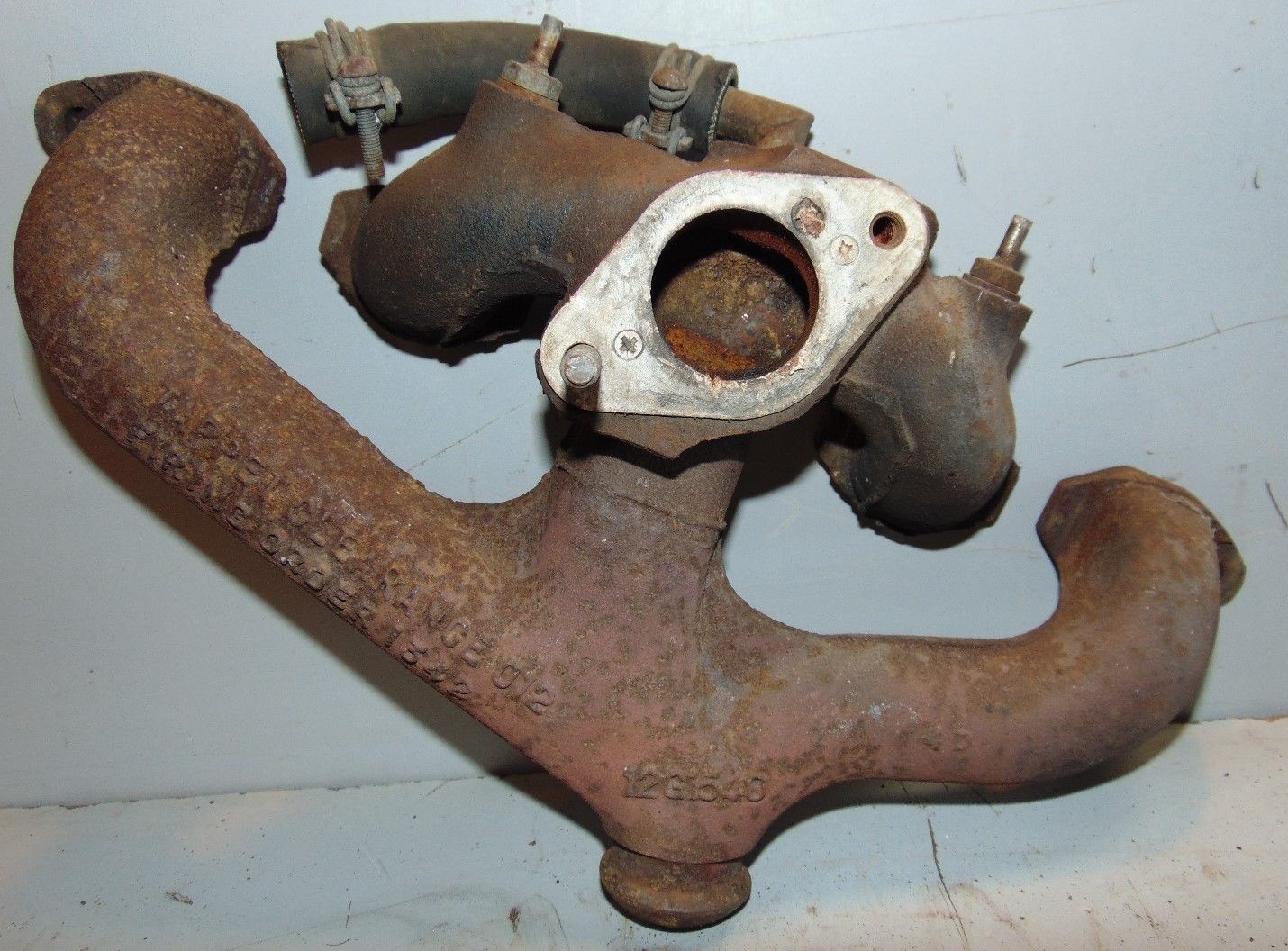 MOWOG Exhaust/Intake Manifold Austin Mini MG 12G1540 With HS4 Carb-Nice ...