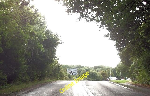 Photo 6x4 Hulbert Road approaching Purbrook Way junction Havant c2013 ...