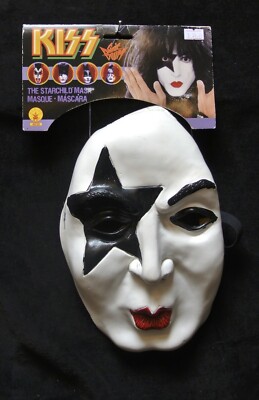 KISS “THE STARCHILD MASK” - Rubber By Rubies Costumes - Adult Size | eBay