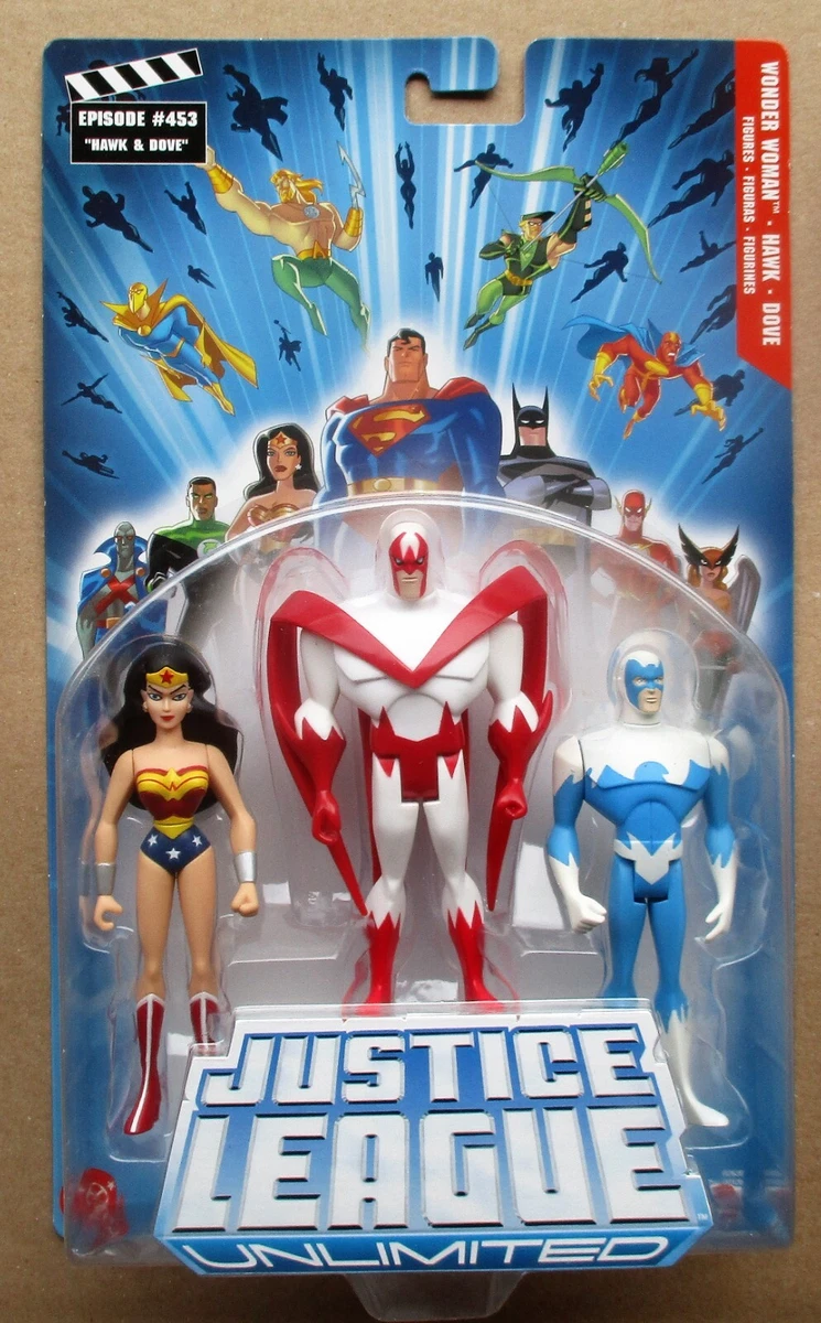 Justice League Unlimited Wonder Woman Hawk And Dove