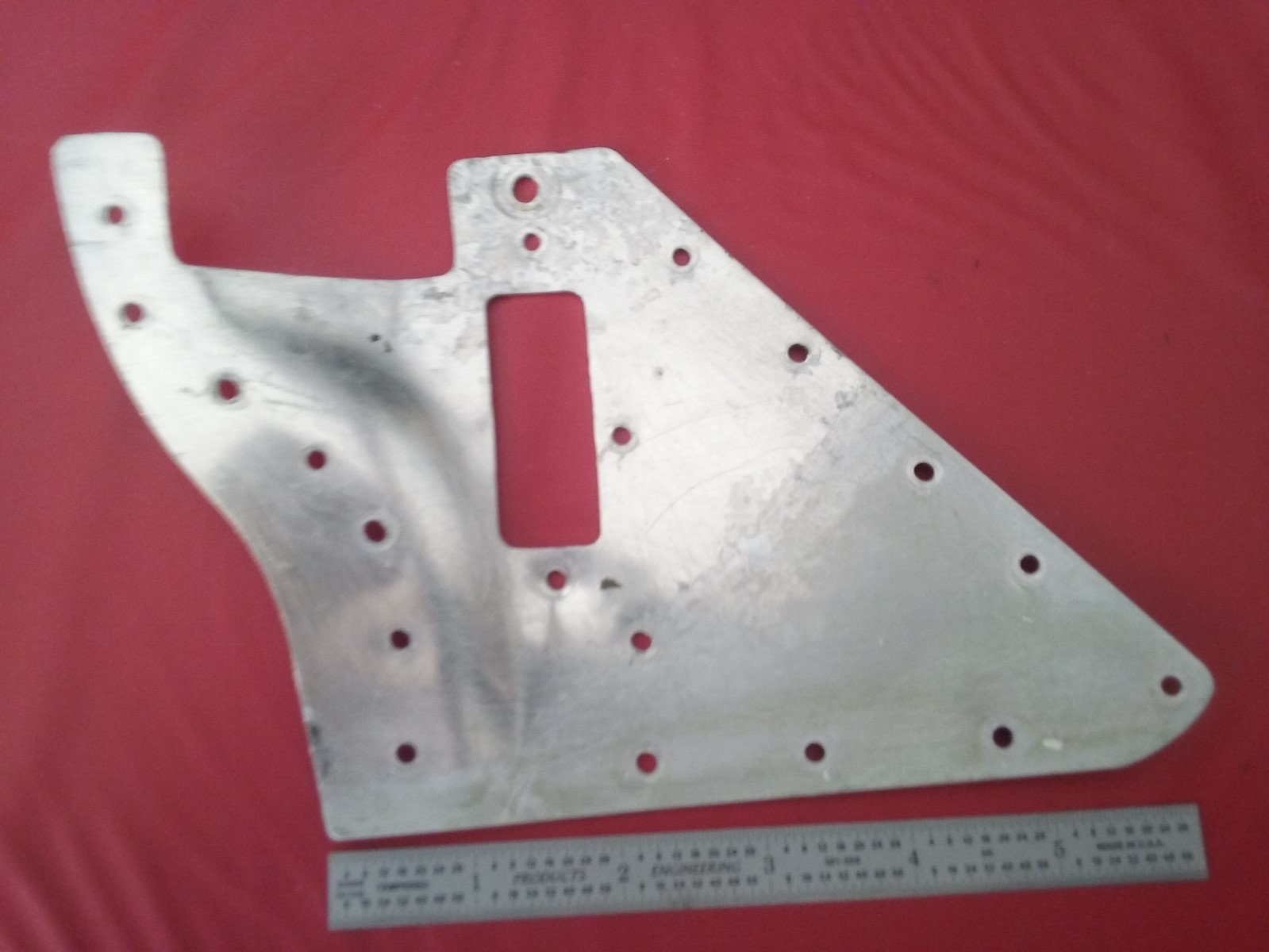 Cessna 172 PLATE STIFFNER REAR SPAR / REAR CABIN BULKHEAD AREA PN ...