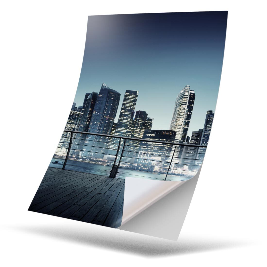 1 x Vinyl Sticker A4 - Cityscape High Rise Buildings #24531 | eBay UK