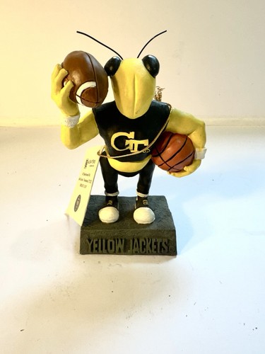 GEORGIA TECH YELLOW JACKETS BUZZ FOOTBALL BASKETBALL MASCOT RARE | eBay