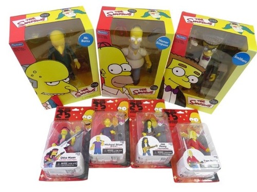 Simpsons Faces of Springfield Homer,Mr Burns, Smithers 9",25 Greatest ...