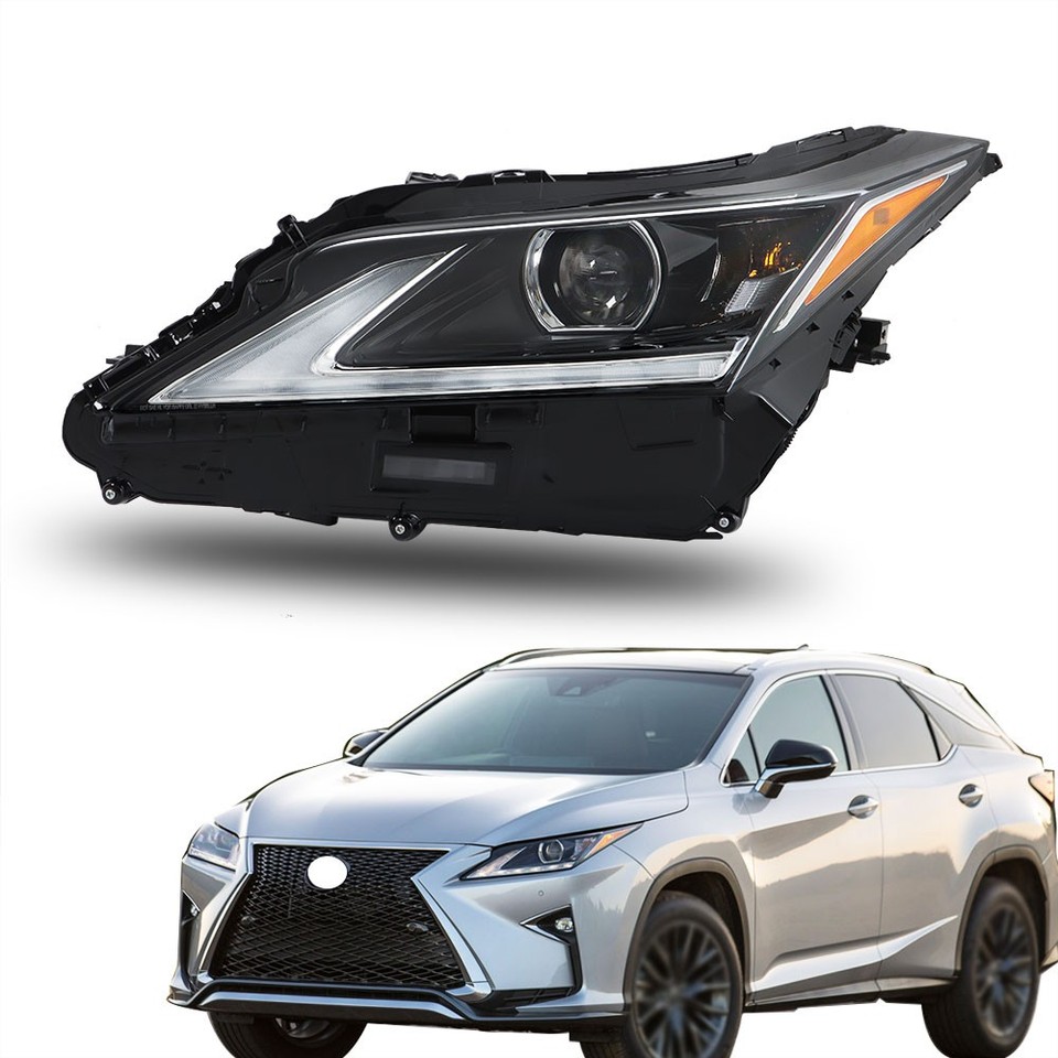 New For 2016-2019 Lexus RX350/RX450h Headlight Assembly w/o AFS Pair ...