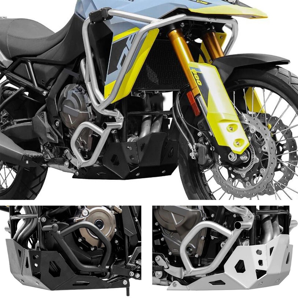 For SUZUKI V-STROM 800DE 2023+ US GOLD Front Skid Plate Engine Bash ...
