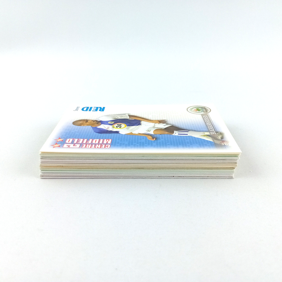 32 Blackburn Rovers Football Card Bundle Topps Shoot Out Mixed Cards ...