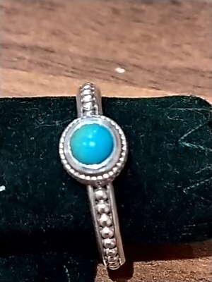 QVC Sleeping Beauty Turquoise Ring Q 925 | eBay UK